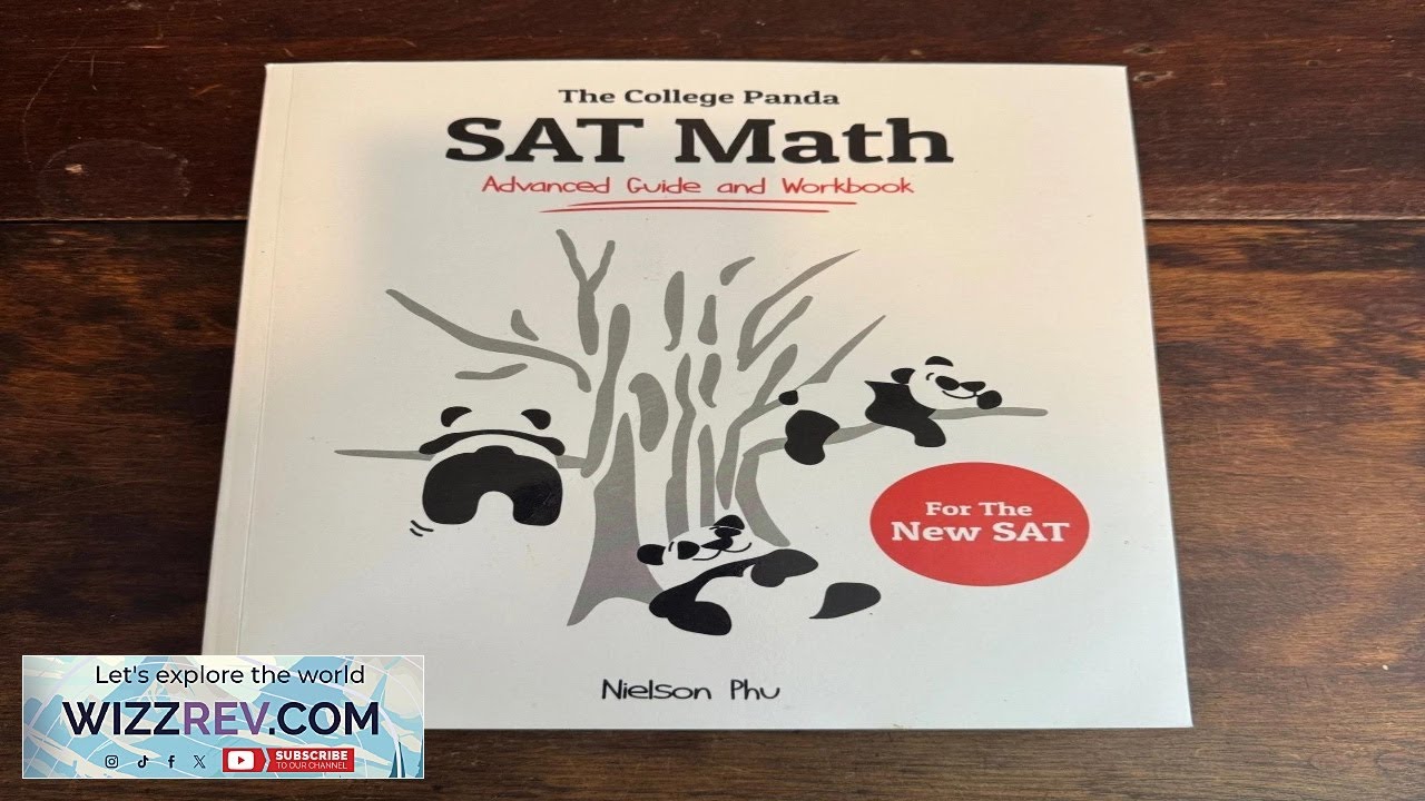 College Panda SAT Math Advanced Guide and Workbook New SAT Prep Book