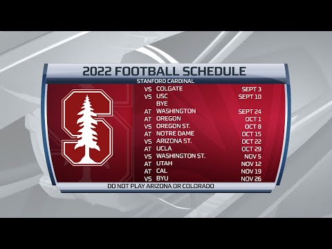 Previewing Stanford's 2022 football schedule