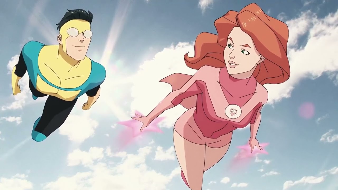 Atom Eve & Invincible - (Wallpaper background)
