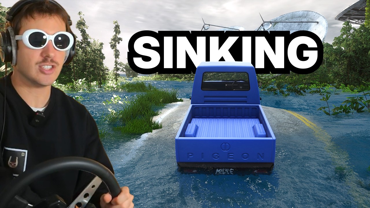 This BeamNG Map is SINKING