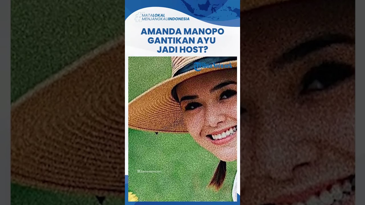 Amanda Manopo Gantikan Ayu Ting Ting Jadi Host seusai Hengkang dari ...