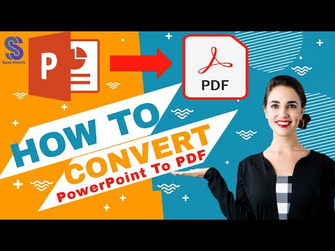 How To Convert PowerPoint to PDF | PPT to PDF | Convert PPT to PDF | Powerpoint To PDF