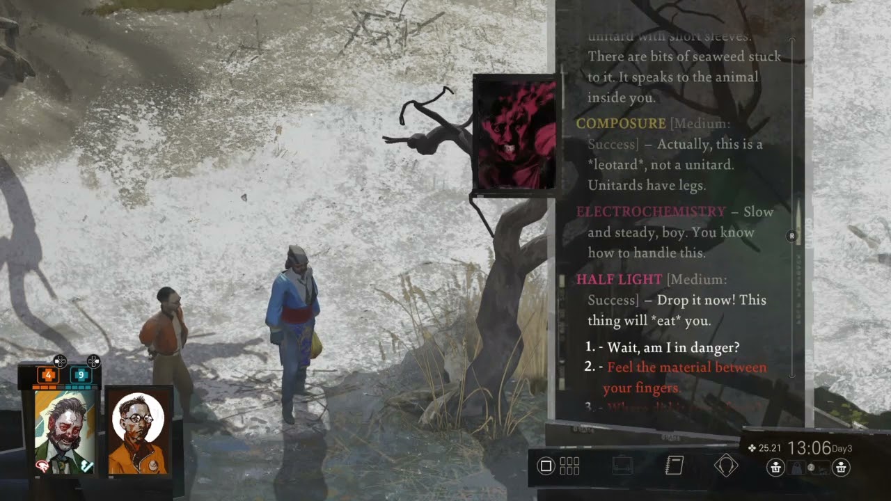 Disco Elysium Leopard Mindset Achievement