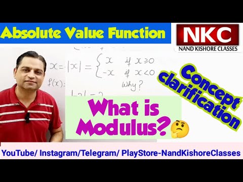 Absolute Value Function | What is Modulus? | Concept Clarification