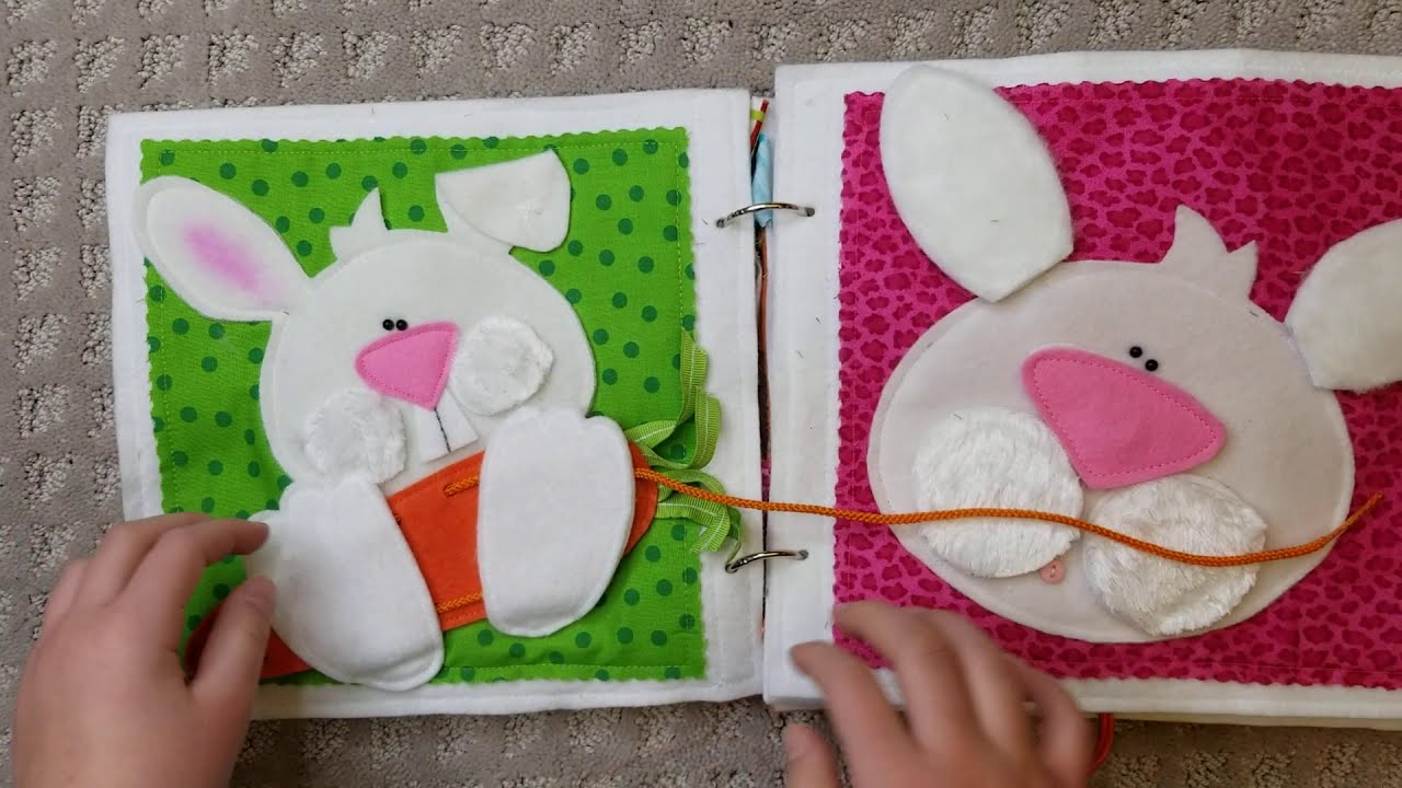 FUNNY BUNNY Quiet Book