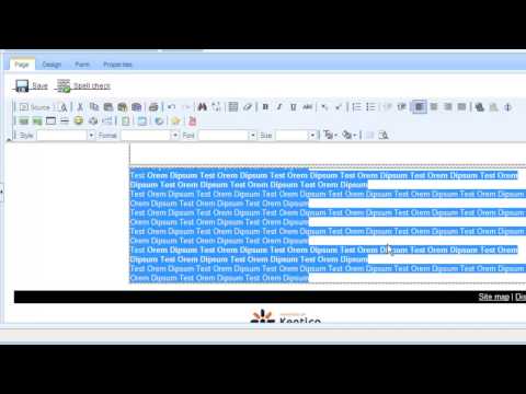 Kentico CMS 5.0 - How To: Create Rich Content with WYSIWYG Editor