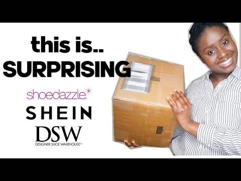 SHEIN | SHOE DAZZLE | DSW SHOE + TRY ON HAUL + FIRST IMPRESSION + REVIEW for Winter / Spring