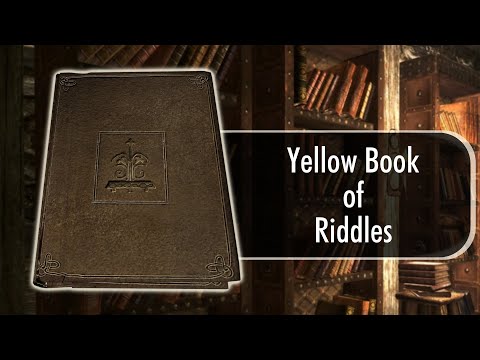Steam Community :: Video :: Yellow Book of Riddles - Skyrim Library