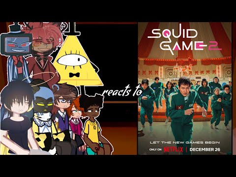 Fandoms react to SQUID GAME SEASON 2 💰 Gacha react to TikTok #squidgame #squidgame2
