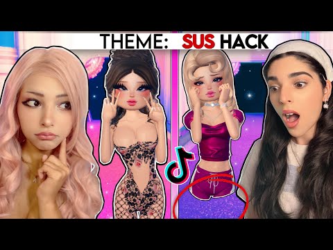 Testing VIRAL INSANE TikTok Hacks In Dress To Impress..
