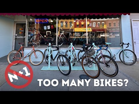 Refining My Steel Bike Collection: Moving Beyond N+1 + Tour of a Vintage Steel Bike Shop!