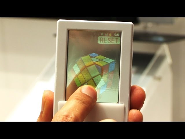 First smartphone with two-sided transparent display gets a prototype ...