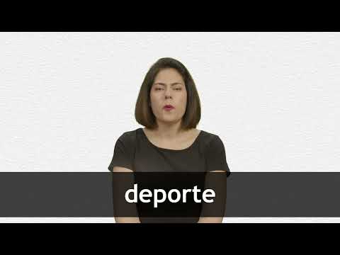 English Translation of “DEPORTE” | Collins Spanish-English Dictionary