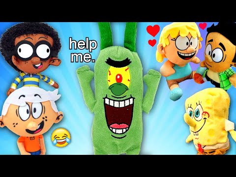 Plankton The Babysitter! - SpongeBob Plush