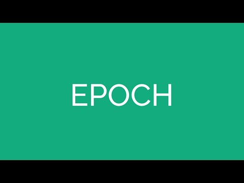 How To Pronounce Epoch