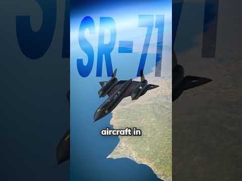 FASTEST AIRPLANE Speed Visualized | MACH 2.7 in SR-71 Blackbird