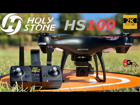 HolyStone HS100 GPS 2K 5G WiFi FPV Drone | How To Setup & Flight Test