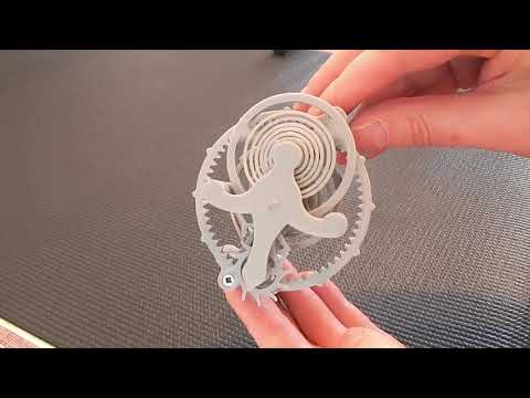 Tourbillon - spring version by ActionGary - Thingiverse