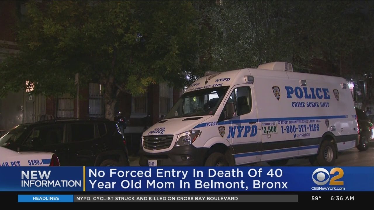 Mother Found Dead In Bronx Apartment Building