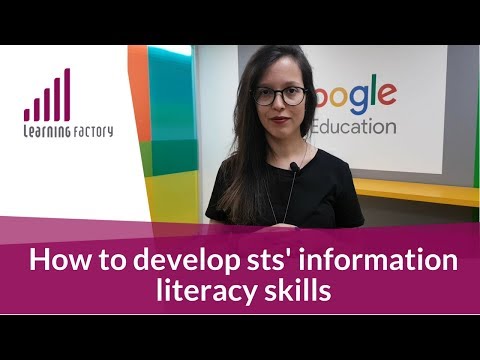 How To Develop Sts' Information Literacy Skills
