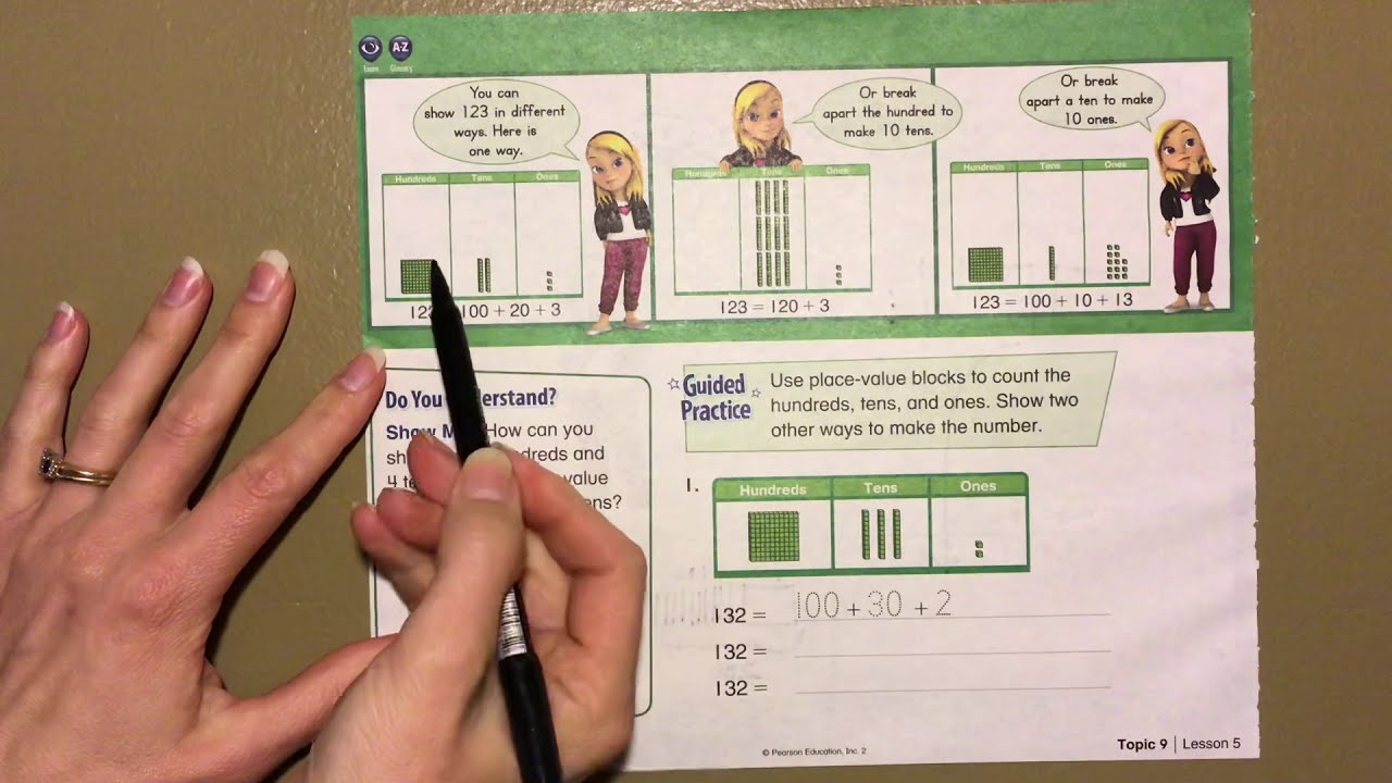 2nd grade math lesson 9-5
