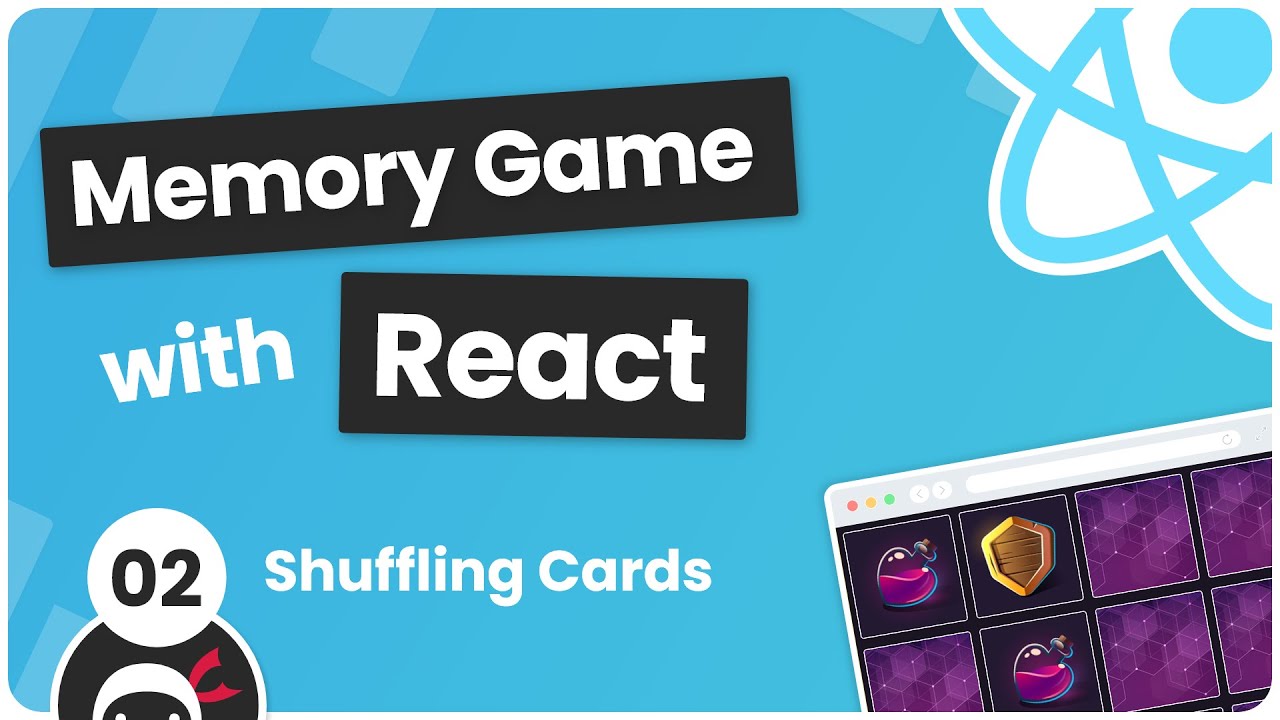 Build a Memory Game with React #2 - Shuffling Cards