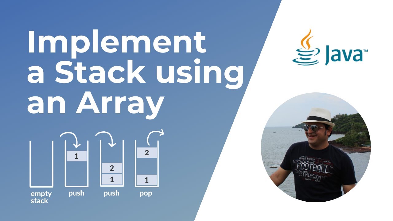 Implement a Stack using an Array | Stack Data Structure | Animations