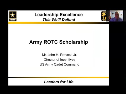 College and Career Series: Scholarships with the Army ROTC