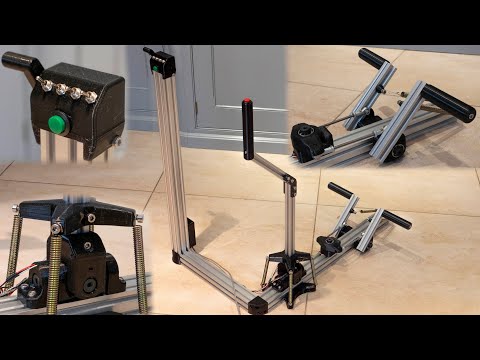 Flight Simulator Joystick and Rudder Pedals by TomStanton - Thingiverse