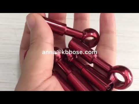 an-3 3an an3 10mm straight ss braided brake oil line hose steel banjo brake crimp fitting adapter