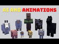 Addon AI and Animations [Minecraft Bedrock] Minecraft Mod