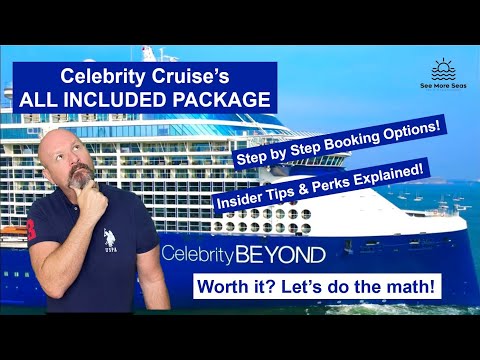 Celebrity All Included Explained! Drinks, Wifi & Tips included! Is it worth it?