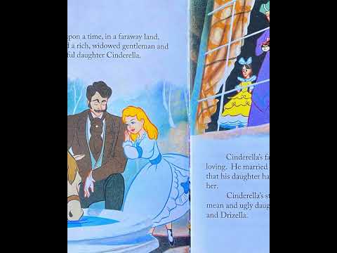Disney Princess Story ‘CINDERELLA’ ~ Kids Read Aloud Book