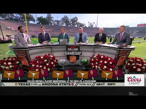 COLLEGE FOOTBALL PLAYOFF QUARTERFINAL PICKS 🚨 Upsets brewing? 👀 | College GameDay