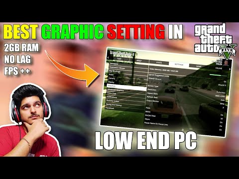 Best GTA 5 Graphic Setting For LOW END PC | Best GTA 5 GRAPHIC SETTING