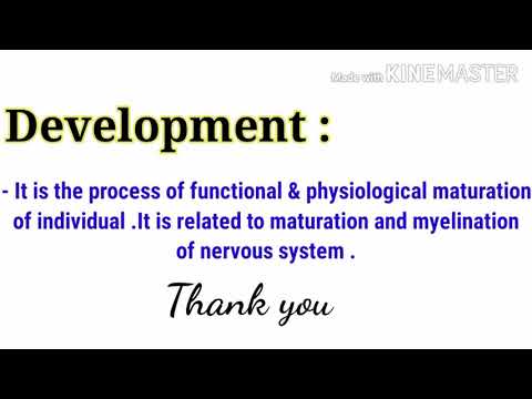 Define growth and development πΉ notes....