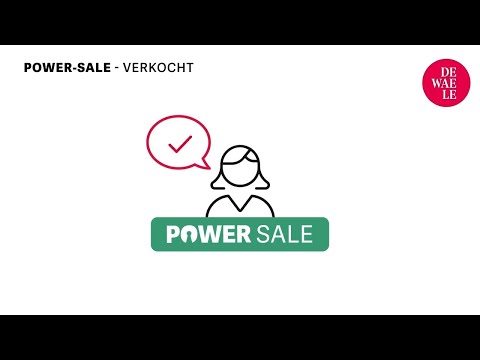 Boost de verkoop van jouw eigendom met Power-sale!
