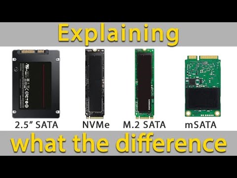 What is NAND, TLC, PCIe, and SATA