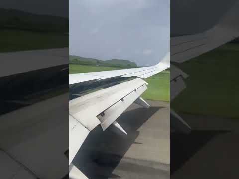 View From Plane, Landing at UVF Airport in Saint Lucia.
