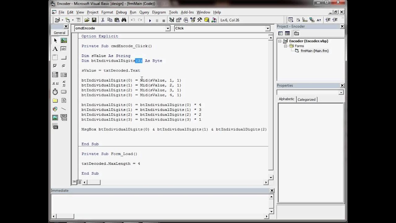VB6 Tutorial 013 - Arrays