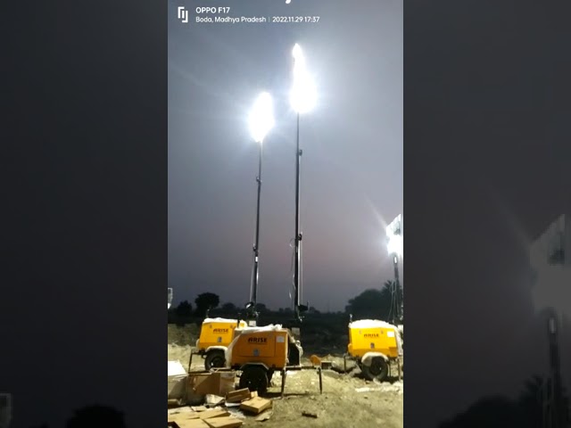 Mobile Lighting Tower - LT 9000, Without Generator Mobile Lighting ...
