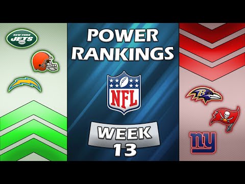 Week 13 NFL Power Rankings!