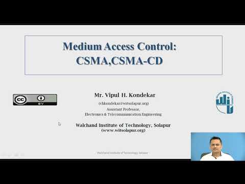 Medium Access Control: CSMA,CSMA-CD