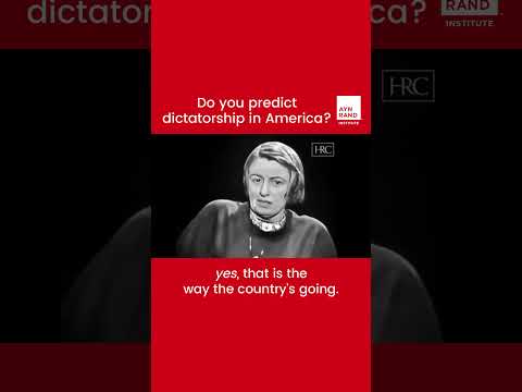 Do you predict dictatorship for the United States?