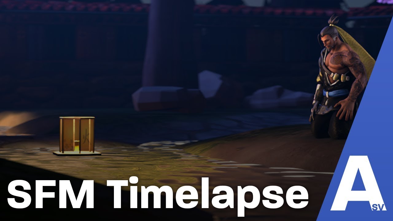 SFM Wallpaper Timelapse - Overwatch Hanzo