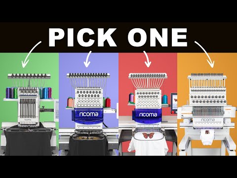 Comparing Single-Head Commercial Embroidery Machines: Everything You Need to Know!