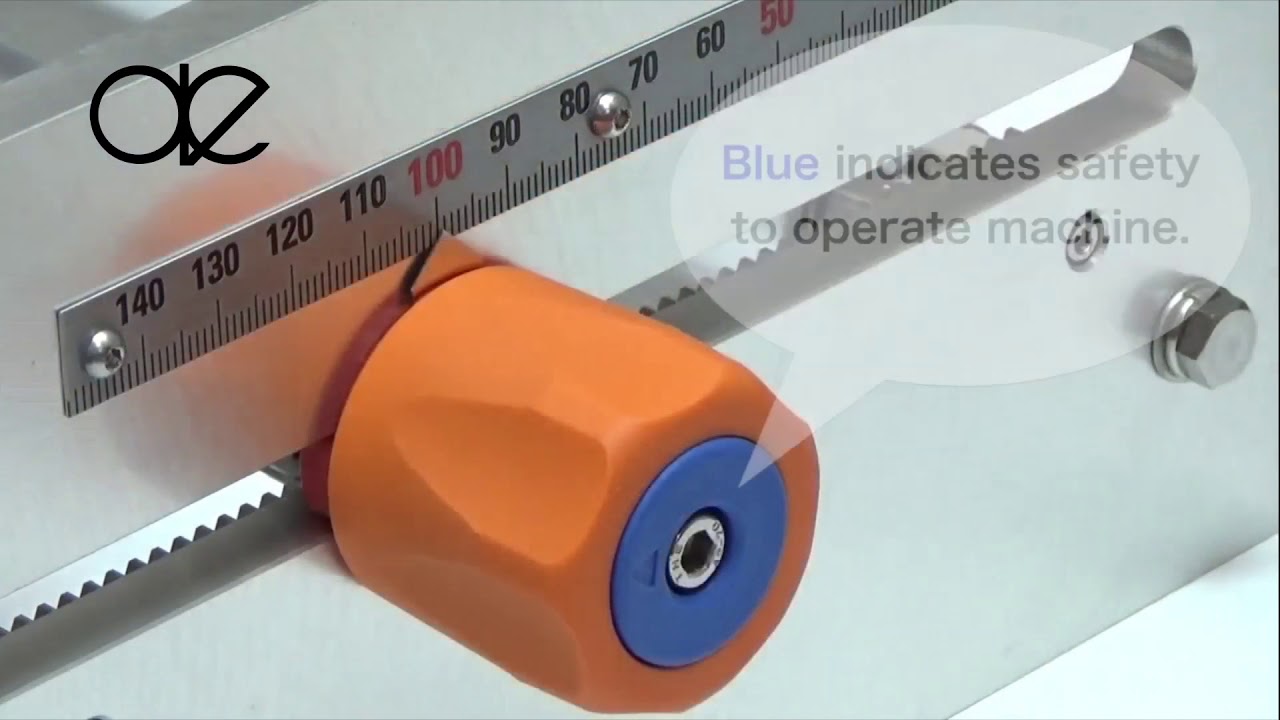 Adjustment Locking Function IMAO One Touch Locking Knobs Anemo Engineering