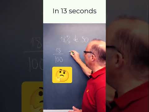 ✅ PERCENTAGES 🎓 #percentages #money #economy #finances #maths #shorts