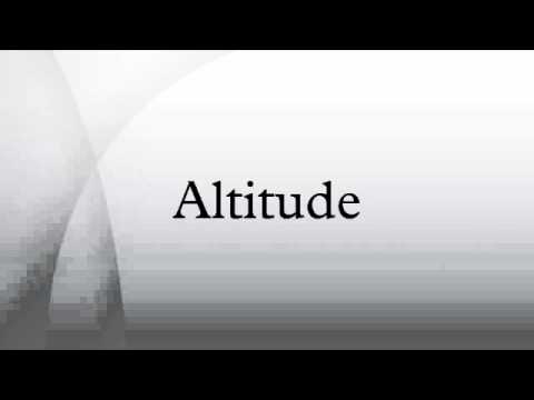 Altitude