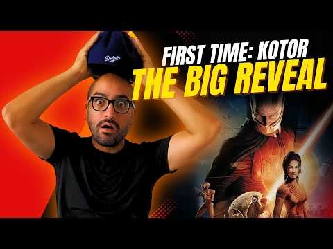 First Time Playing KOTOR - My Reaction to the Big Reveal!